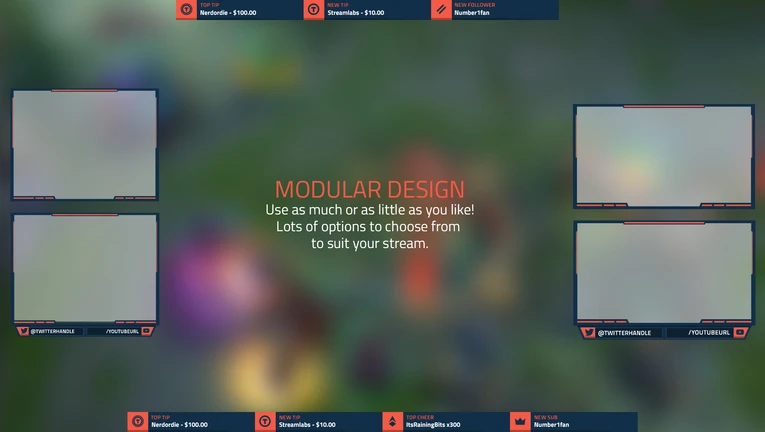Stream Overlays | Free & Premium Overlays for Twitch, TikTok & Beyond ...