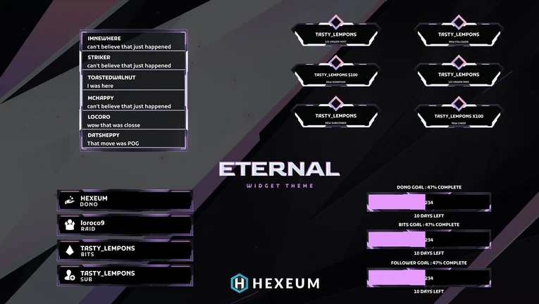 Stream Overlays | Free & Premium Overlays for Twitch, TikTok & Beyond ...