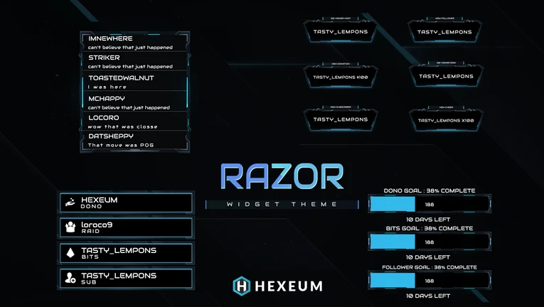 Stream Overlays | Free & Premium Overlays for Twitch, TikTok & Beyond ...