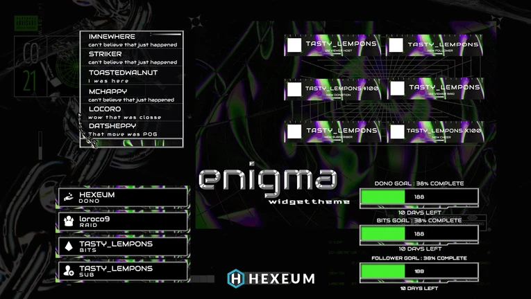 Stream Overlays | Free & Premium Overlays for Twitch, TikTok & Beyond ...